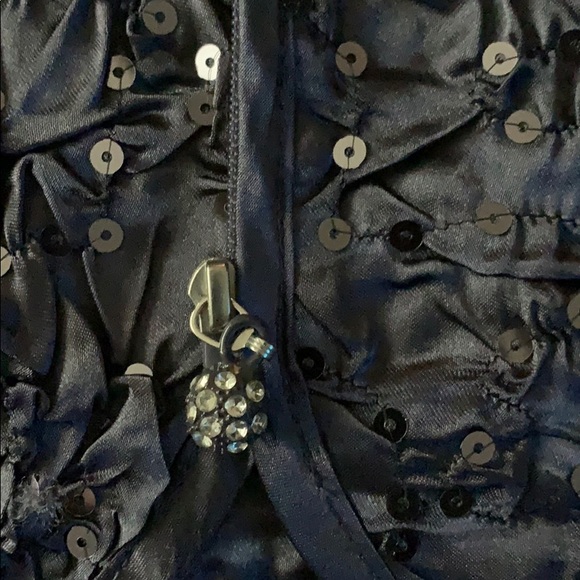 Jackets & Coats | Sequin Gunmetal Color Jacket | Poshmark